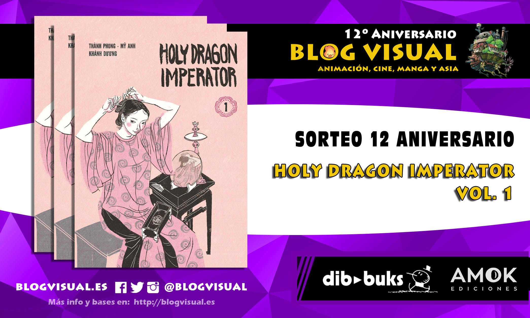 Sorteo 12 Aniversario (XX): Holy Dragon Imperator, de Amok Ediciones y ...